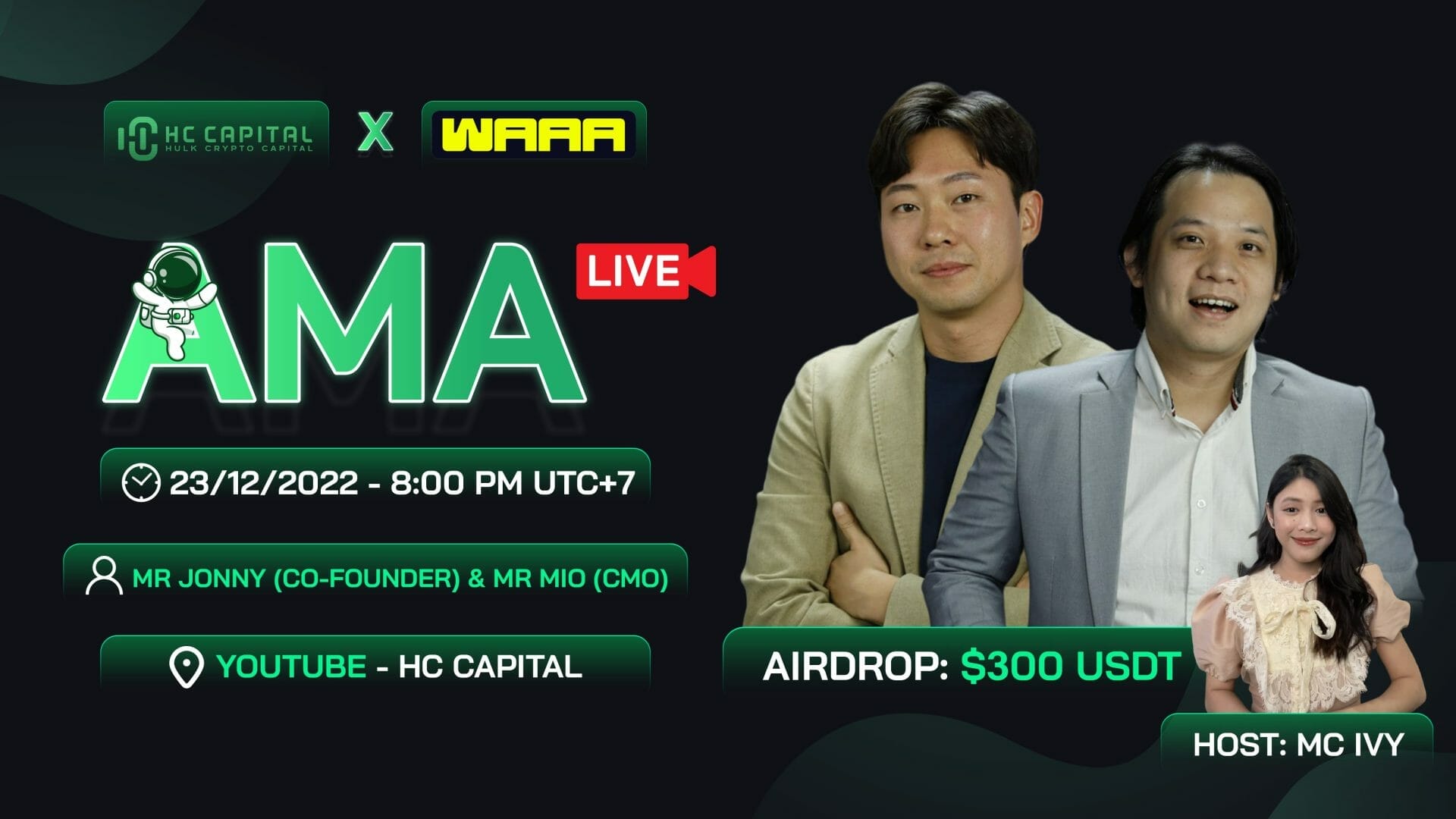 AMA Recap: HC Capital >